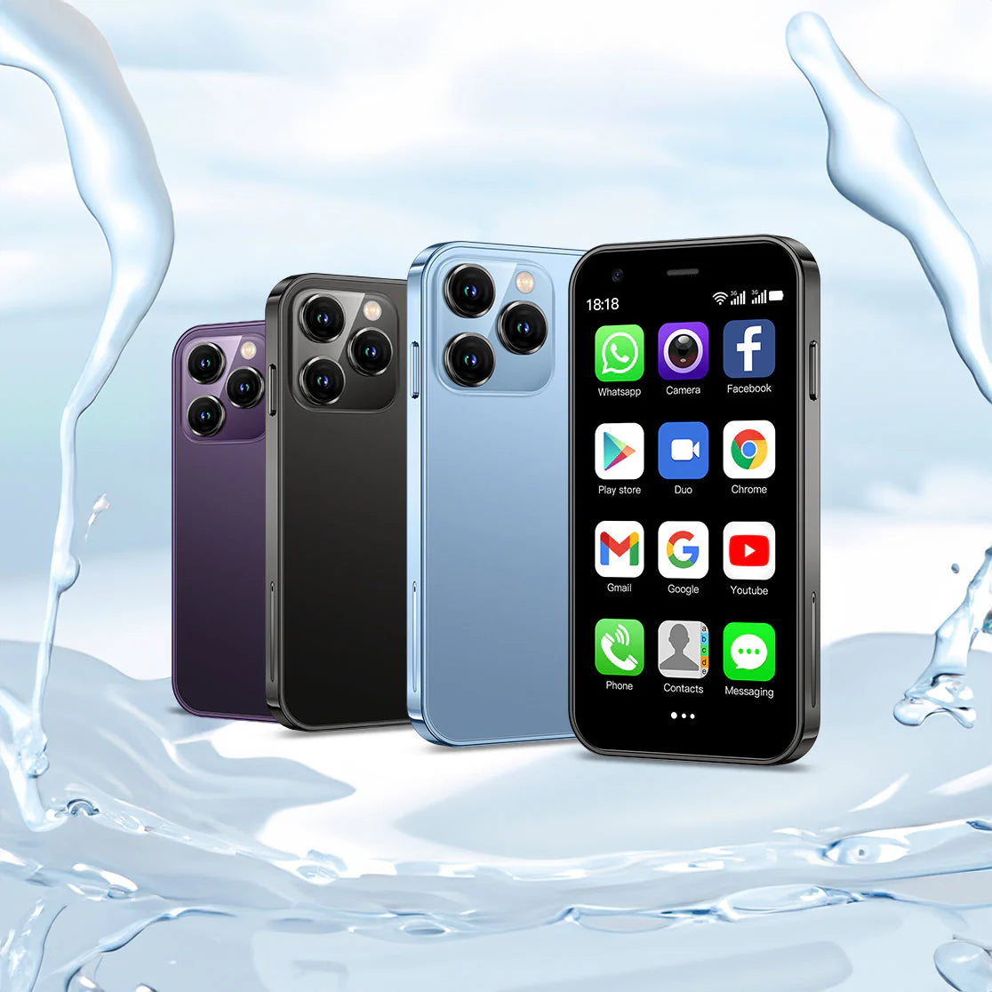 Mini Iphone android telefon – Kokos Shop