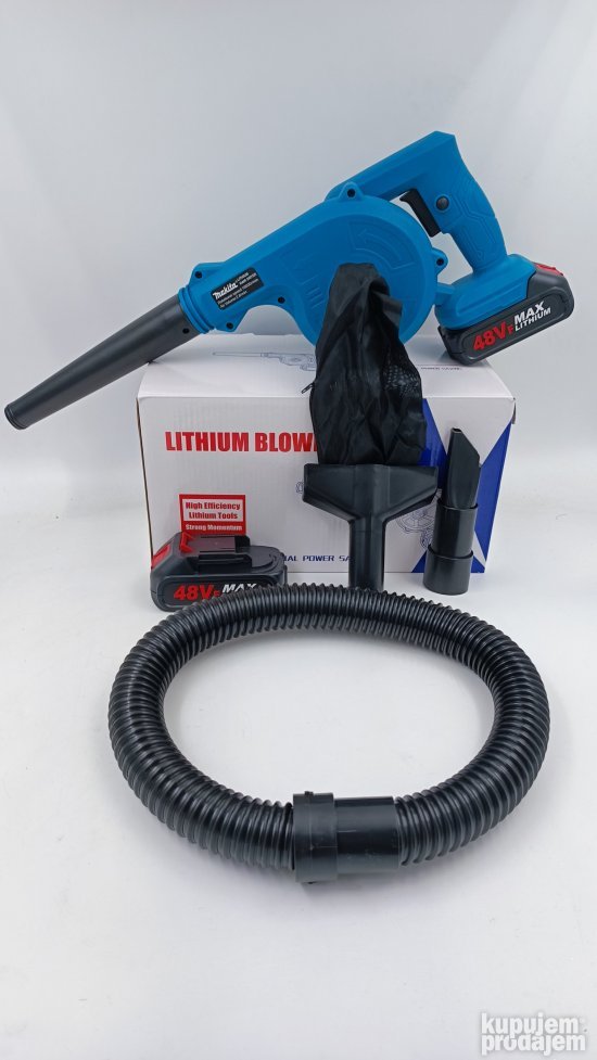 Makita Aku duvac lisca 48v + Dve baterije + Nastavci – Kokos Shop