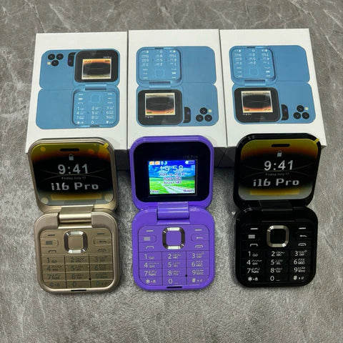 Mobilni telefon na preklop i16 Pro – Kokos Shop